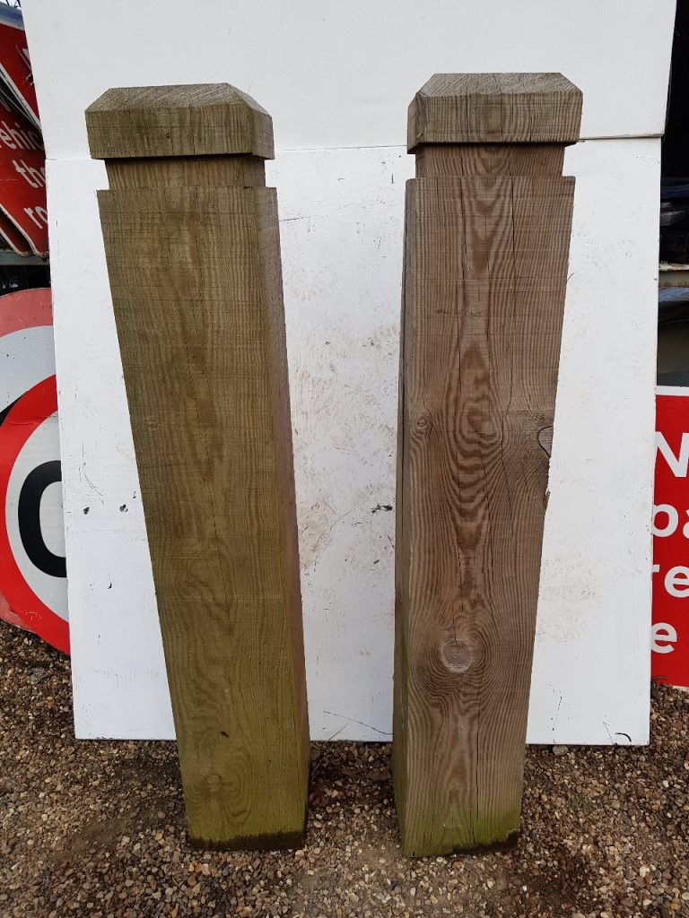 Wood Bollards | Fenori | Street Furniture Salvage, Prop Hire & Sales