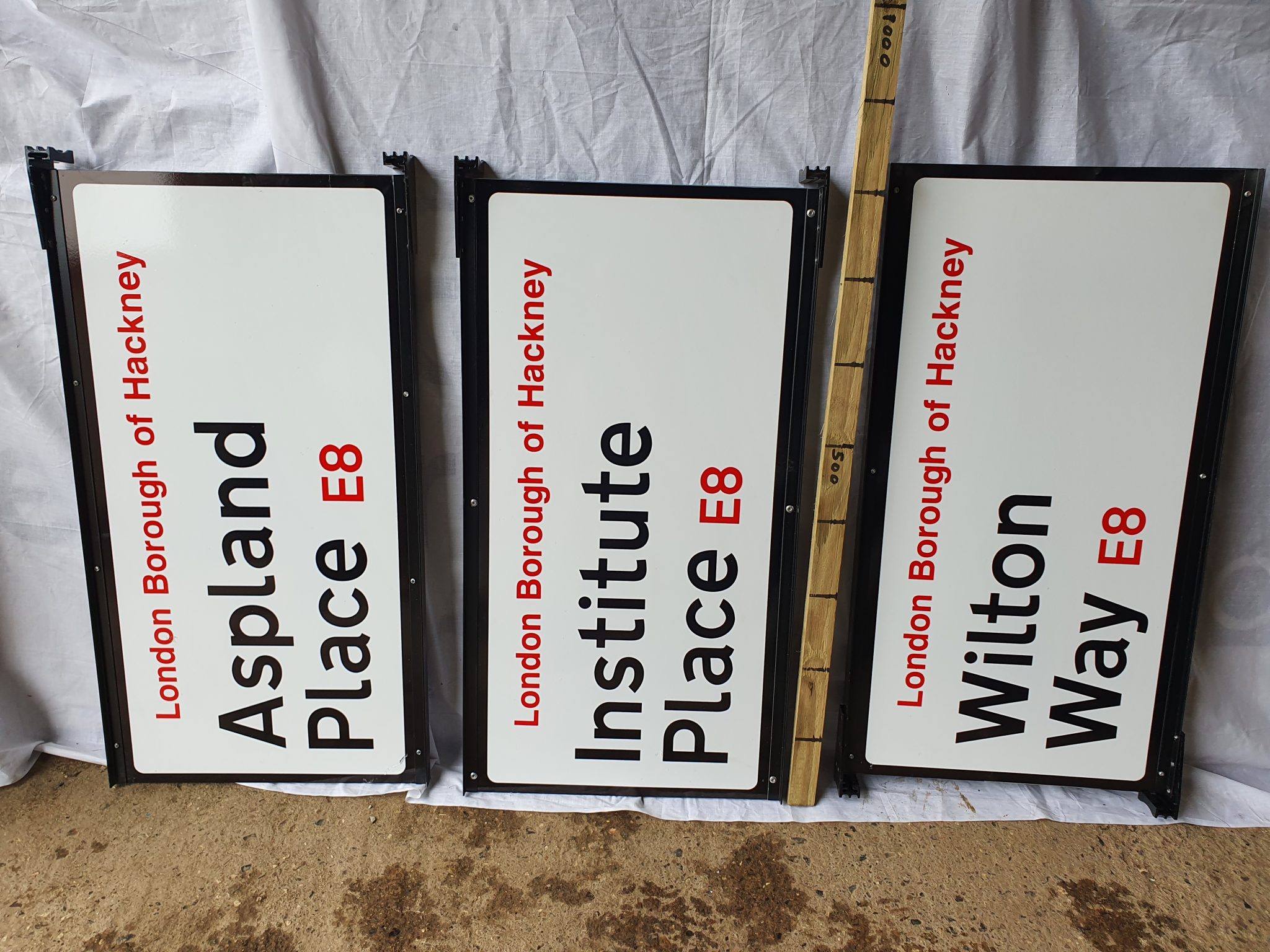 London Borough of Hackney E5 E8 E9 N16 Double Sided Signs – Street ...