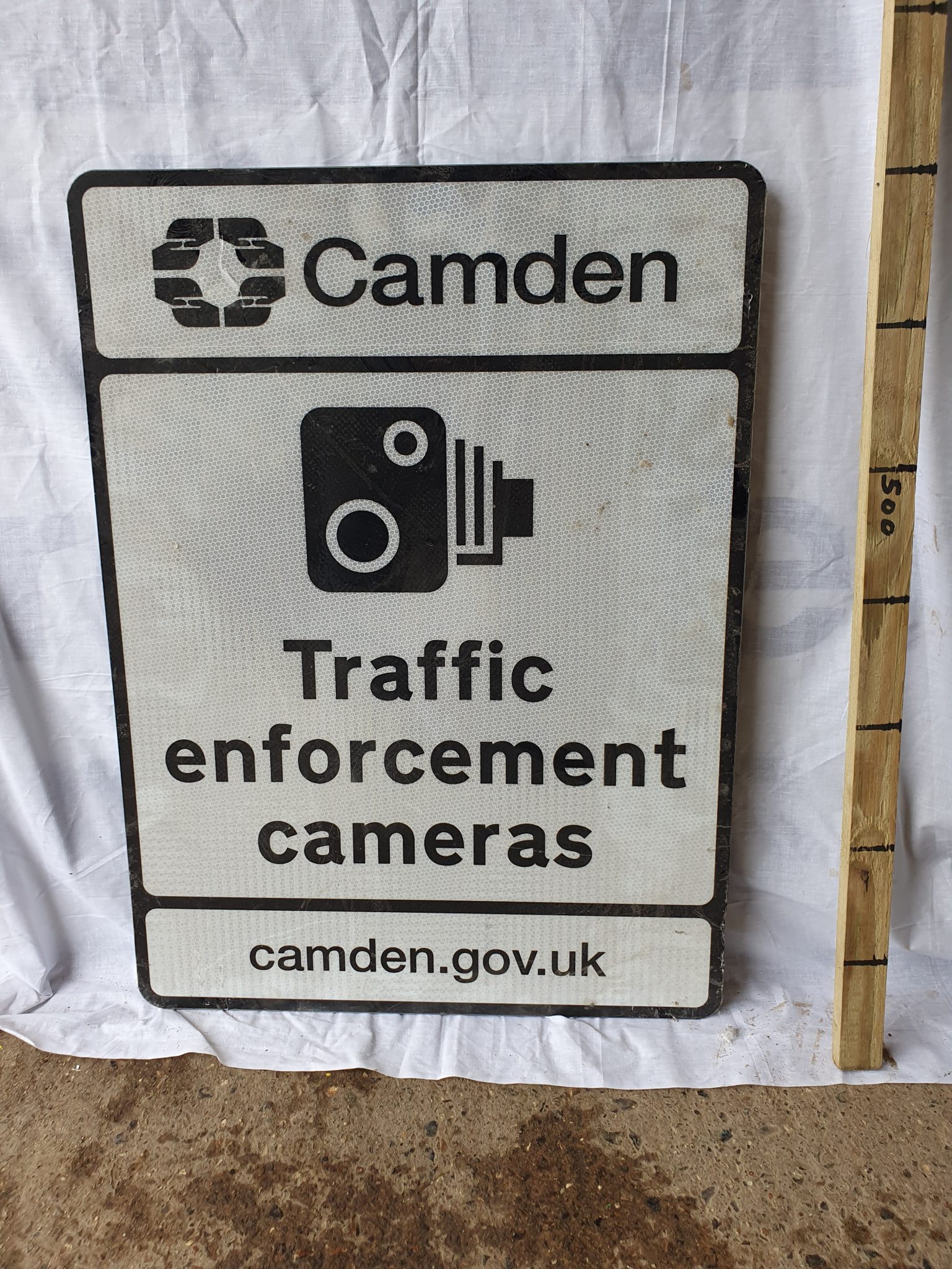 Camden Camera Sign – Traffic Enforcement – Street Furniture Salvagers ...
