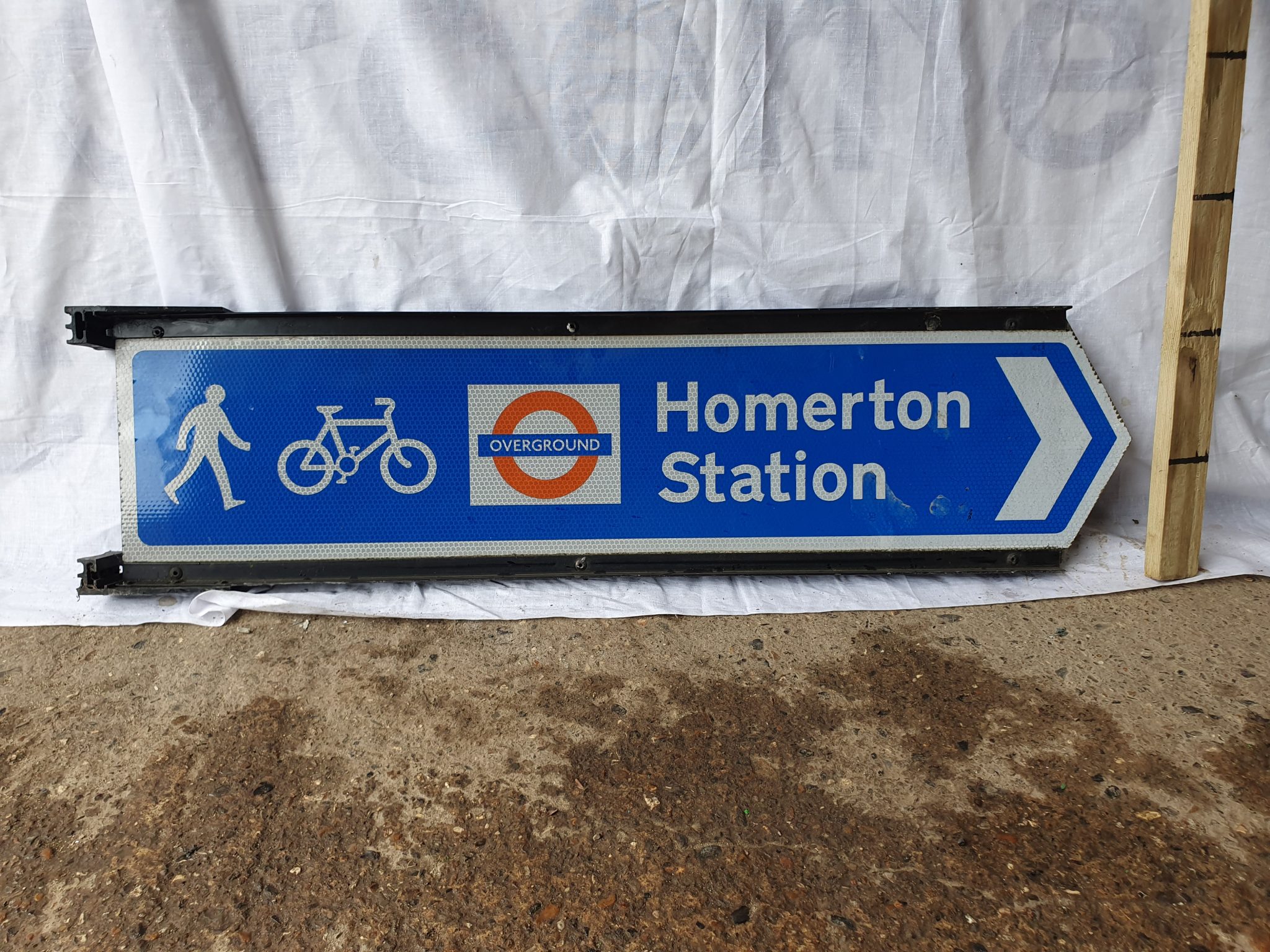 Homerton Overground Station - Double Sided | Street Furniture Salvagers ...