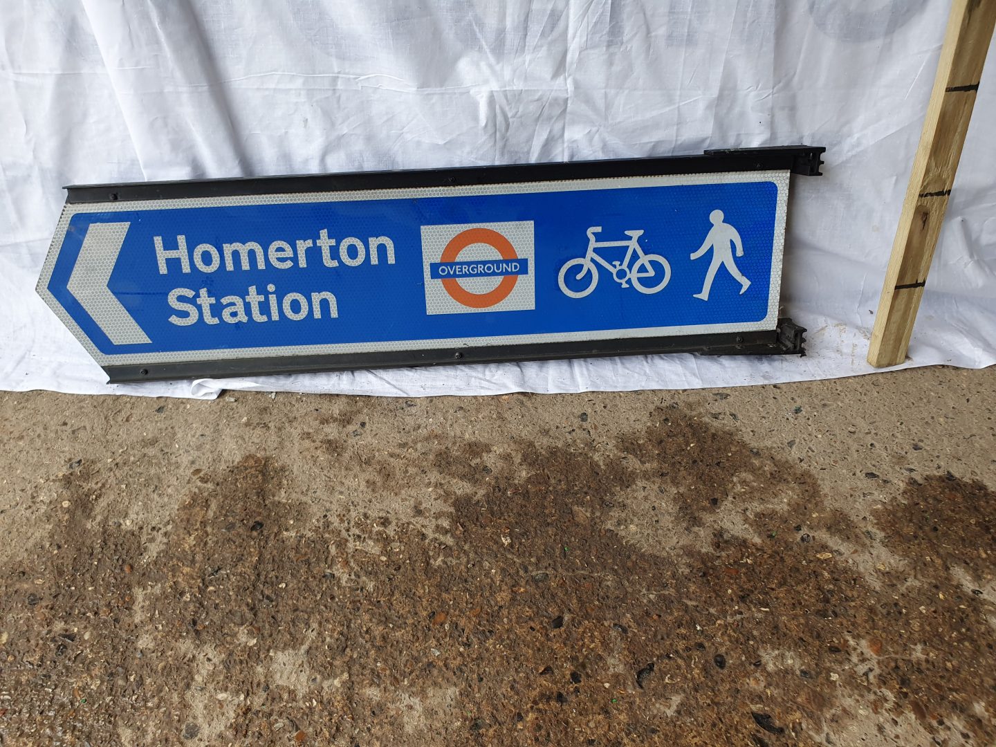 Homerton Overground Station - Double Sided | Street Furniture Salvagers ...