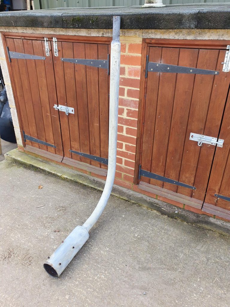 Galvanised Post Top Brackets – Street Furniture Salvagers , Prop Hire ...