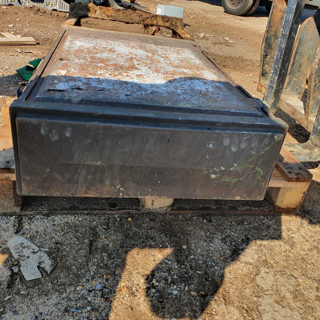 Old Cast Iron Electrical Cabinet | Fenori | Street Furniture Salvage ...
