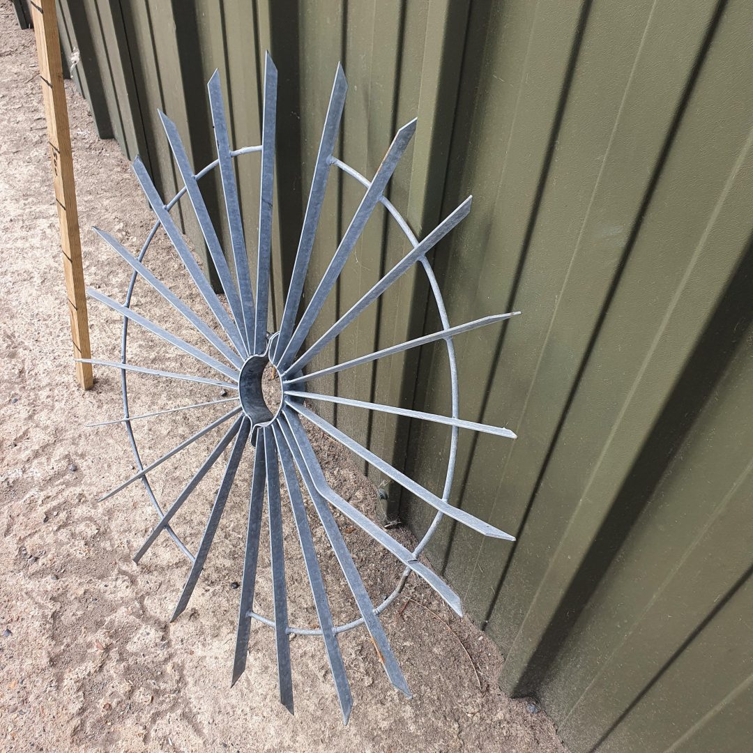 Galvanised Steel Anti Climb Guard – Street Furniture Salvagers , Prop ...