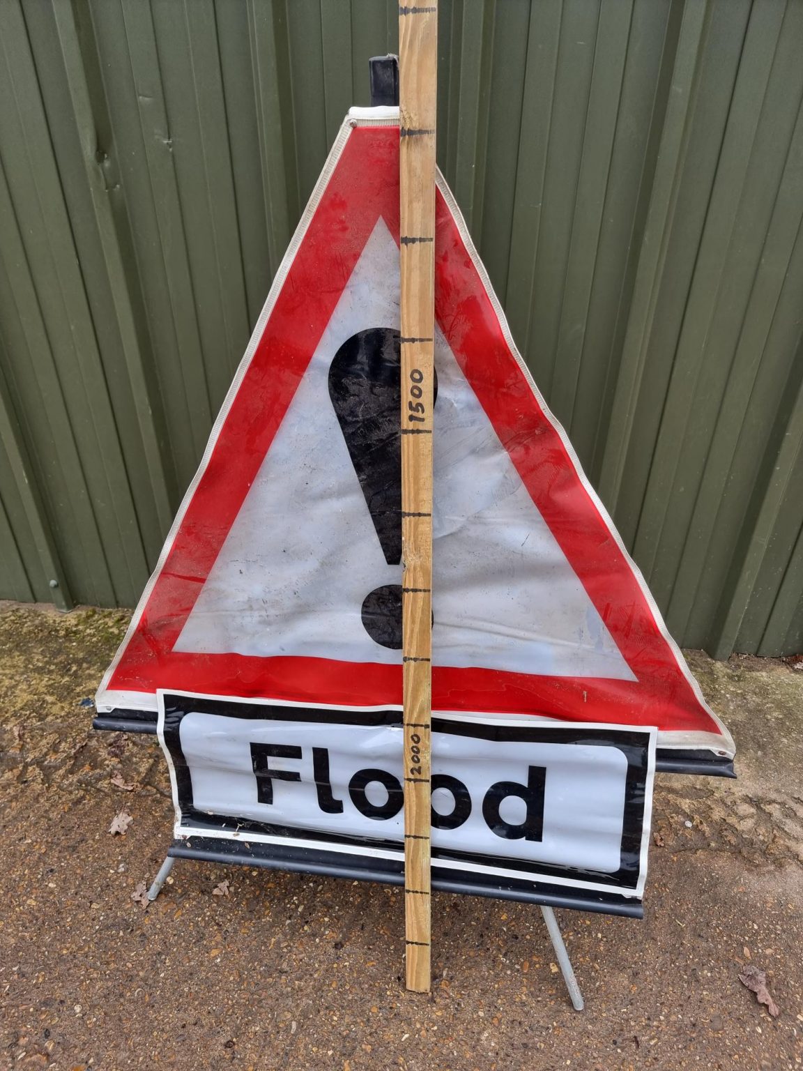 Sign – Danger Warning – Street Furniture Salvagers , Prop Hire & Sales