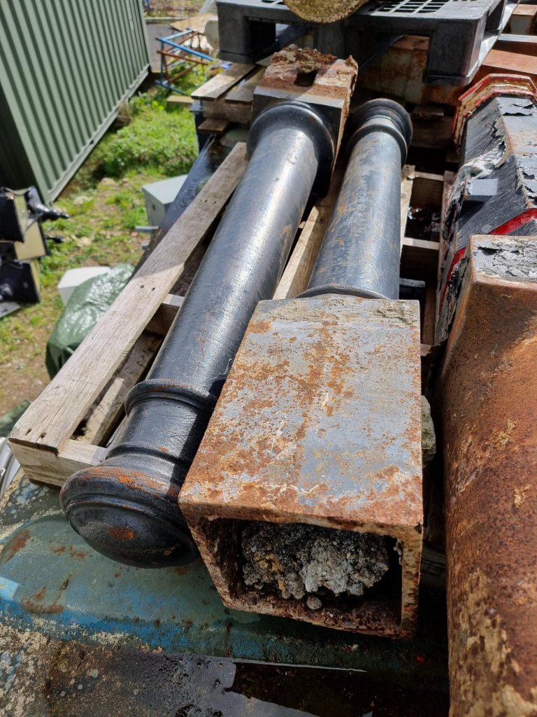 Cannon Style Bollards Cast Iron Heavy | Fenori CI (UK) Ltd