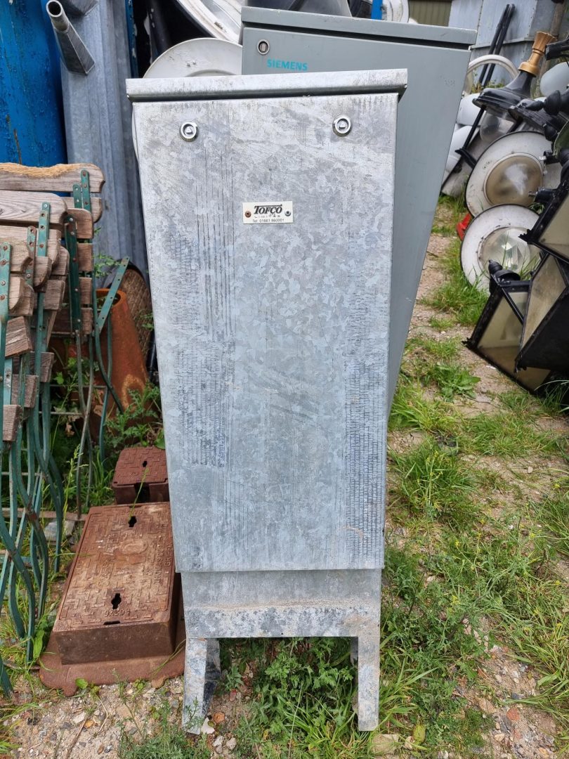 Galvanised TOFCO Electrical Roadside Cabinet – Street Furniture ...