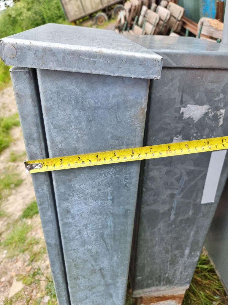 Galvanised TOFCO Electrical Roadside Cabinet – Street Furniture ...