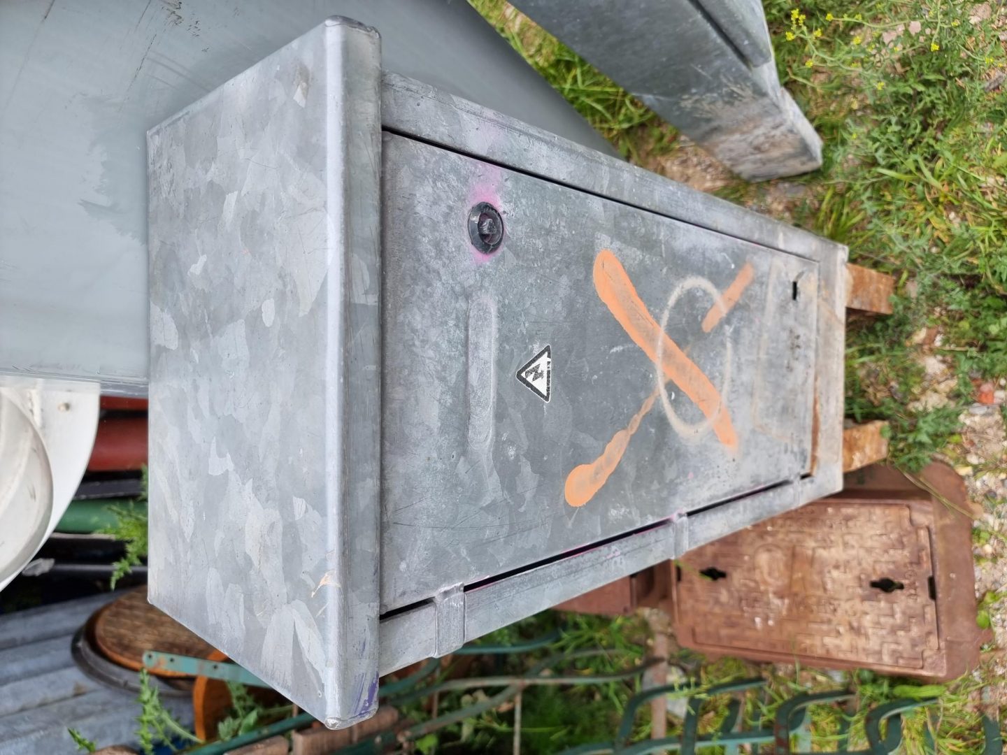 Galvanised Steel Electrical Road Cabinet | Fenori | Street Furniture ...