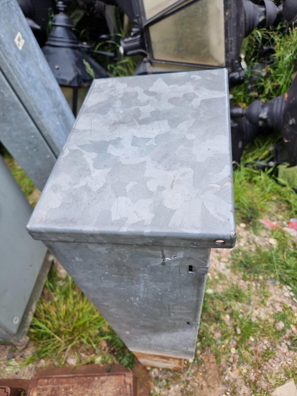 Galvanised Steel Electrical Road Cabinet | Fenori | Street Furniture ...