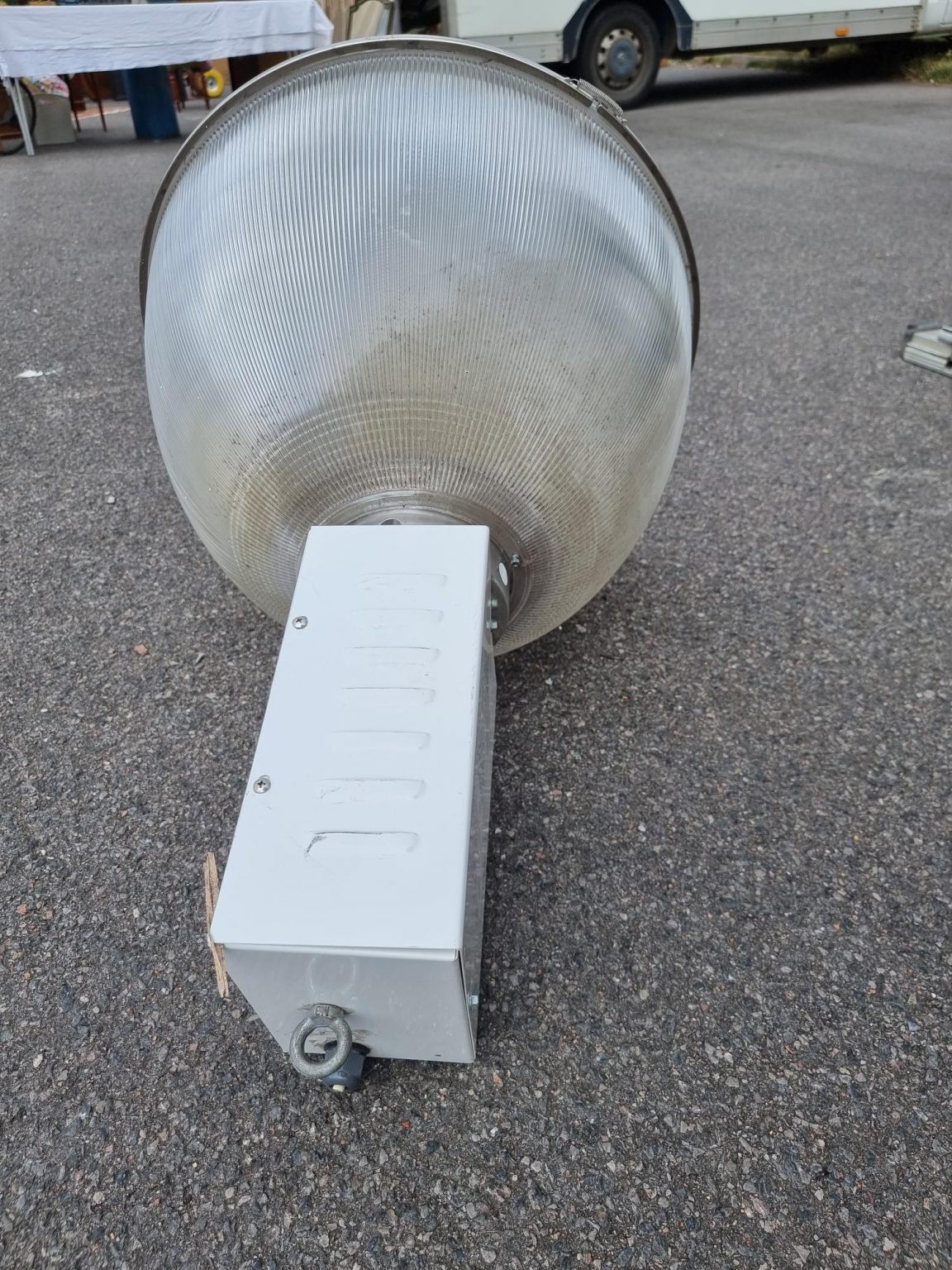 Hollophane Type Hi Bay Lights Perspex Bowls – Street Furniture ...