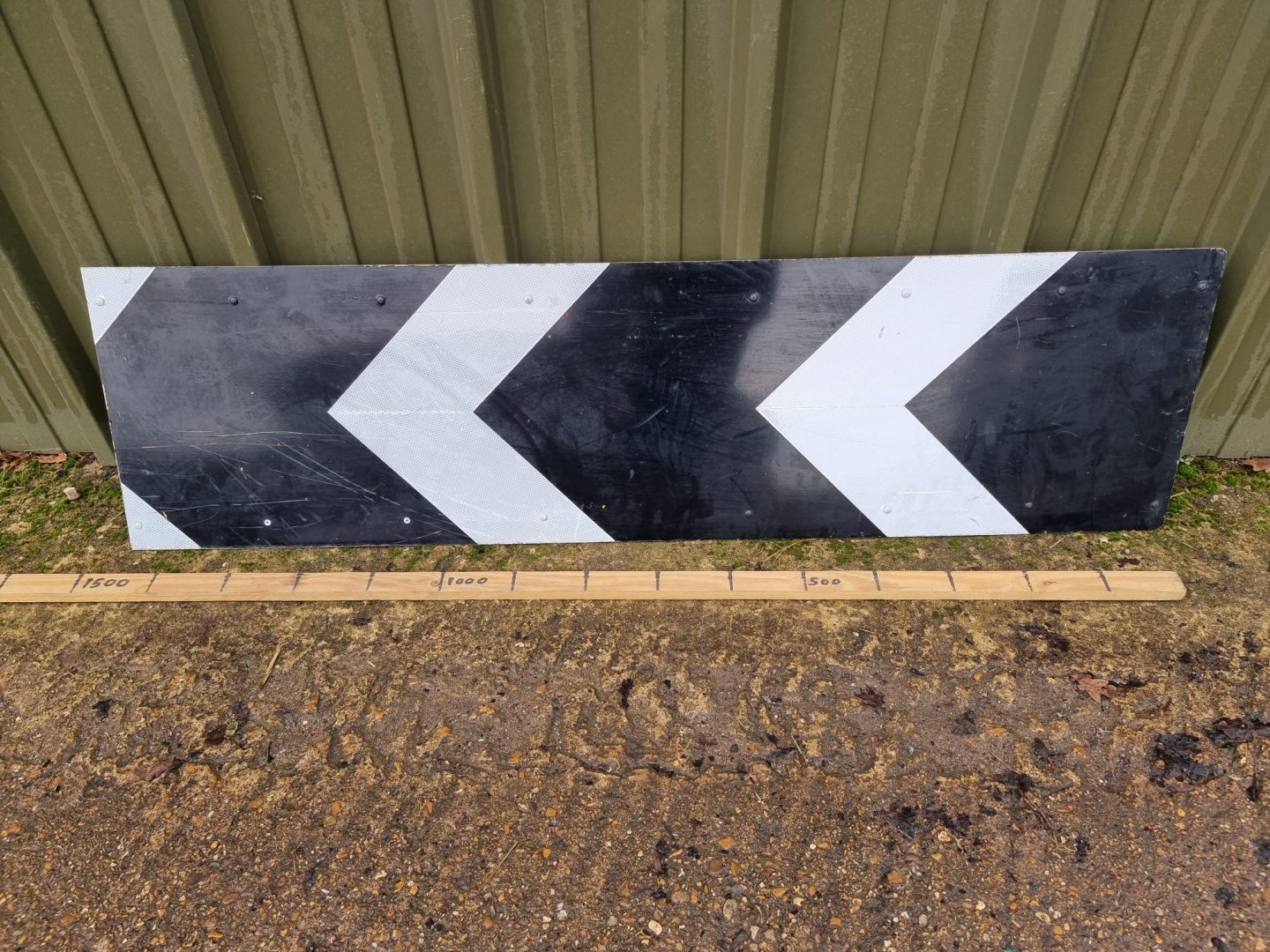 Chevron Sign - Road and Traffic Signs | Fenori | Street Furniture ...