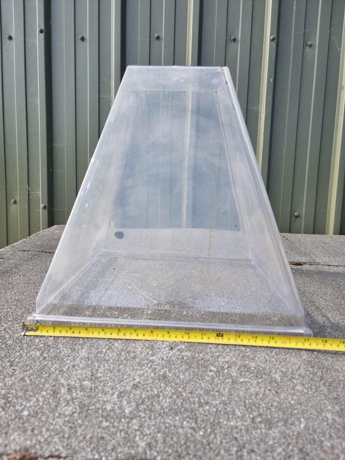 Plastic Square Tanks “Cans” – Mini Greenhouses, Planters, Light shades ...