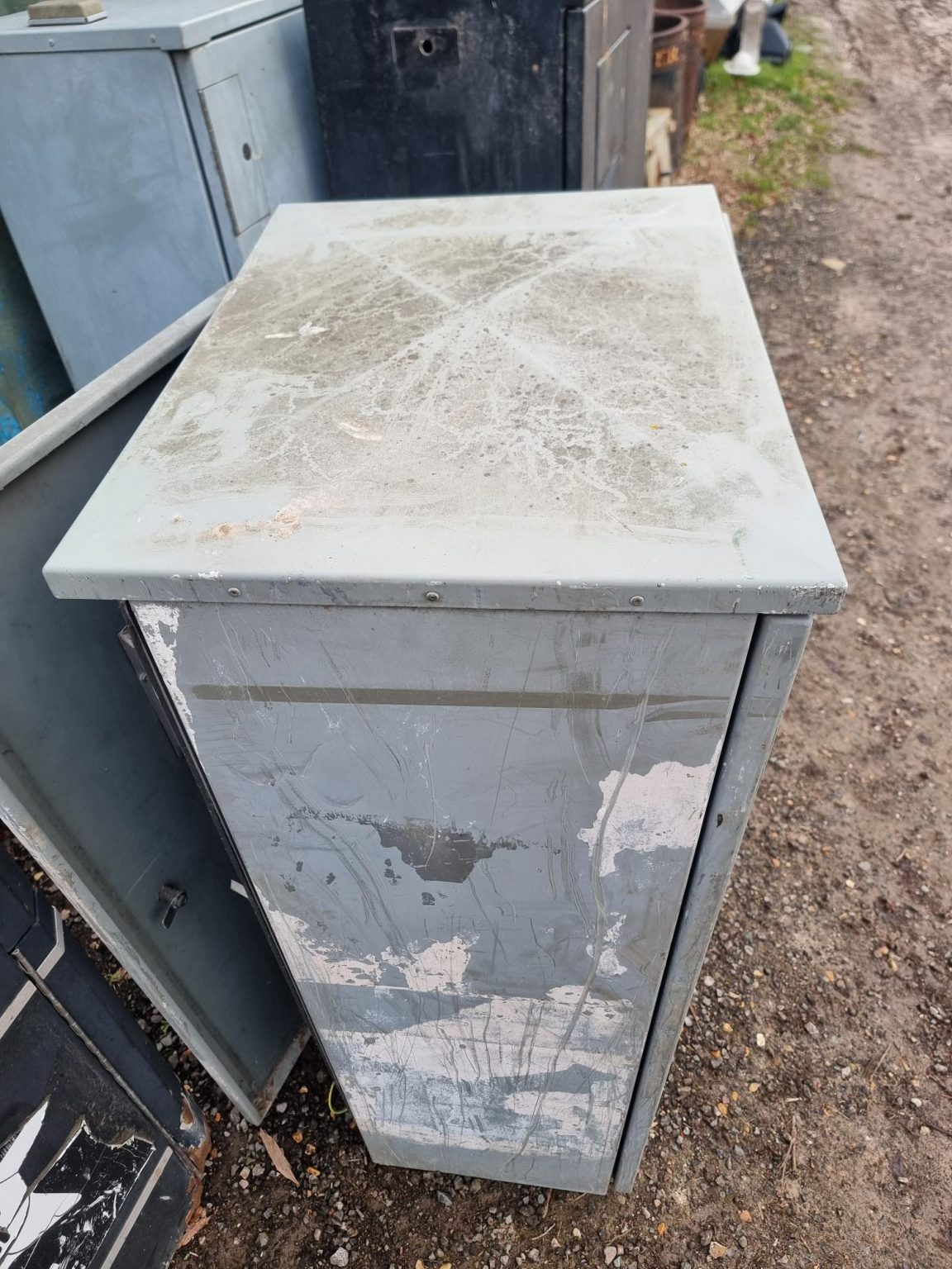 Large Double Door Outdoor Electrical Cabinet | Fenori | Street ...
