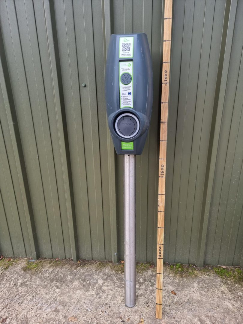 Complete EVBOX Car Charger Points on Post – Street Furniture Salvagers ...