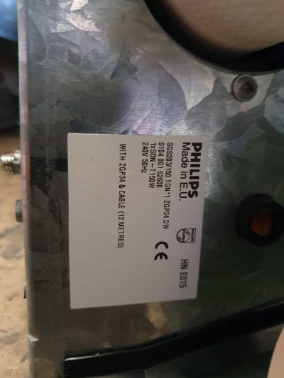 Philips SGS 203/150 Son 150 W – Street Furniture Salvagers , Prop Hire ...