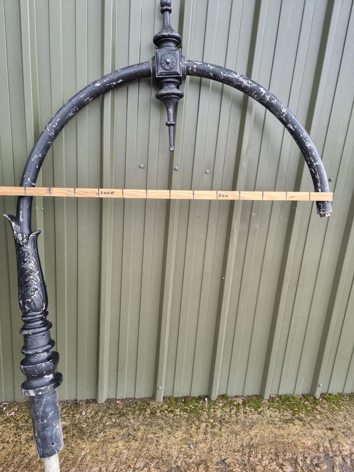 Large Ornate Swan Neck Brackets – Street Furniture Salvagers , Prop ...