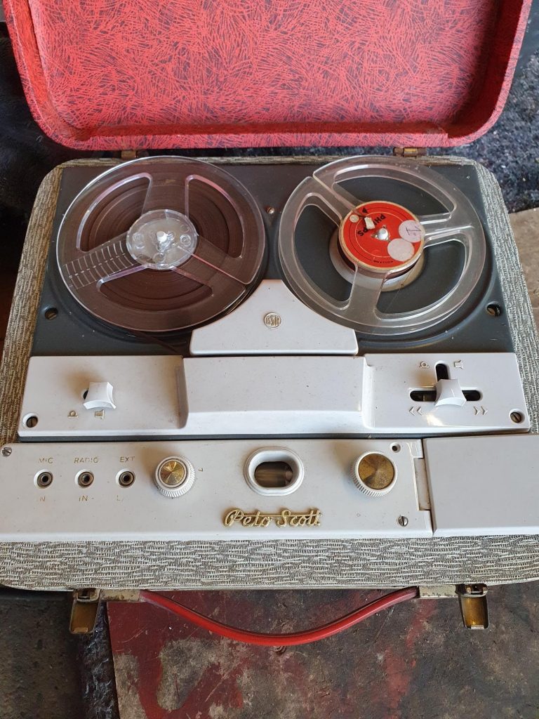 Peto Scott Reel to Reel Portable Tape Recording Machine – Street ...