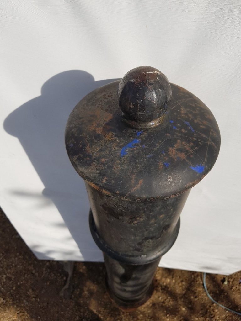 Steel Ball Top Bollards – Street Furniture Salvagers , Prop Hire & Sales